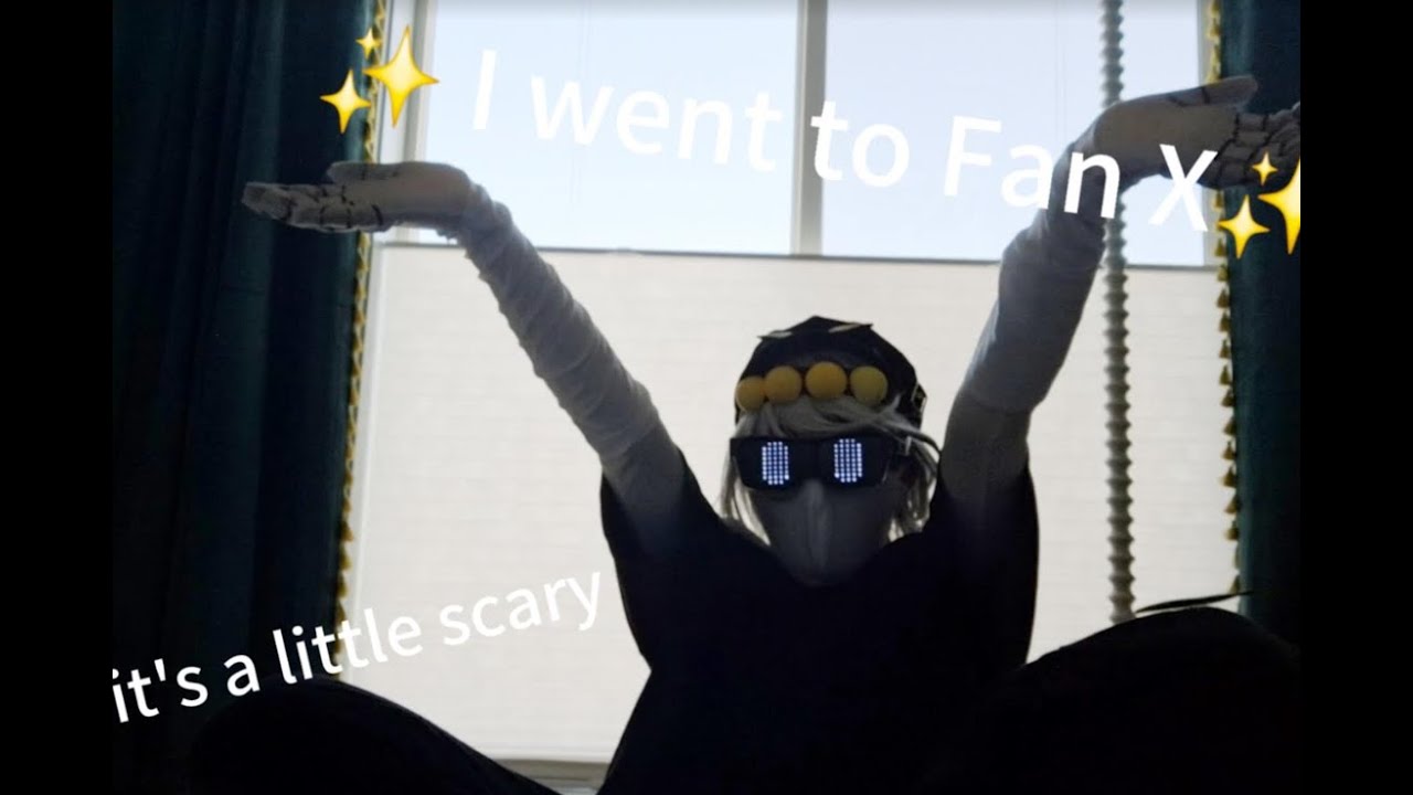 I MET WILLIAM AFTON FROM THE FNAF MOVIE?!?! (Going to FanX for the ...