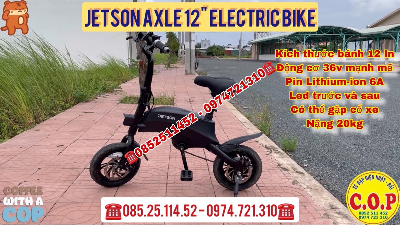 [13] Xe Đạp Điện Jetson Axle 12 In - Xe Đạp Điện Nhật Bãi COP | # ...