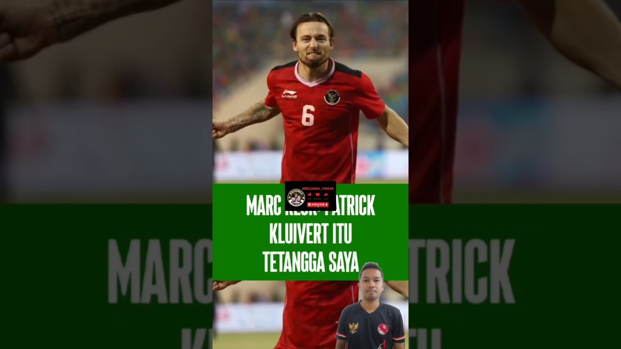 Patrick Kluivert adalah tetangga Marck Klock di Belanda 🇳🇱 # ...