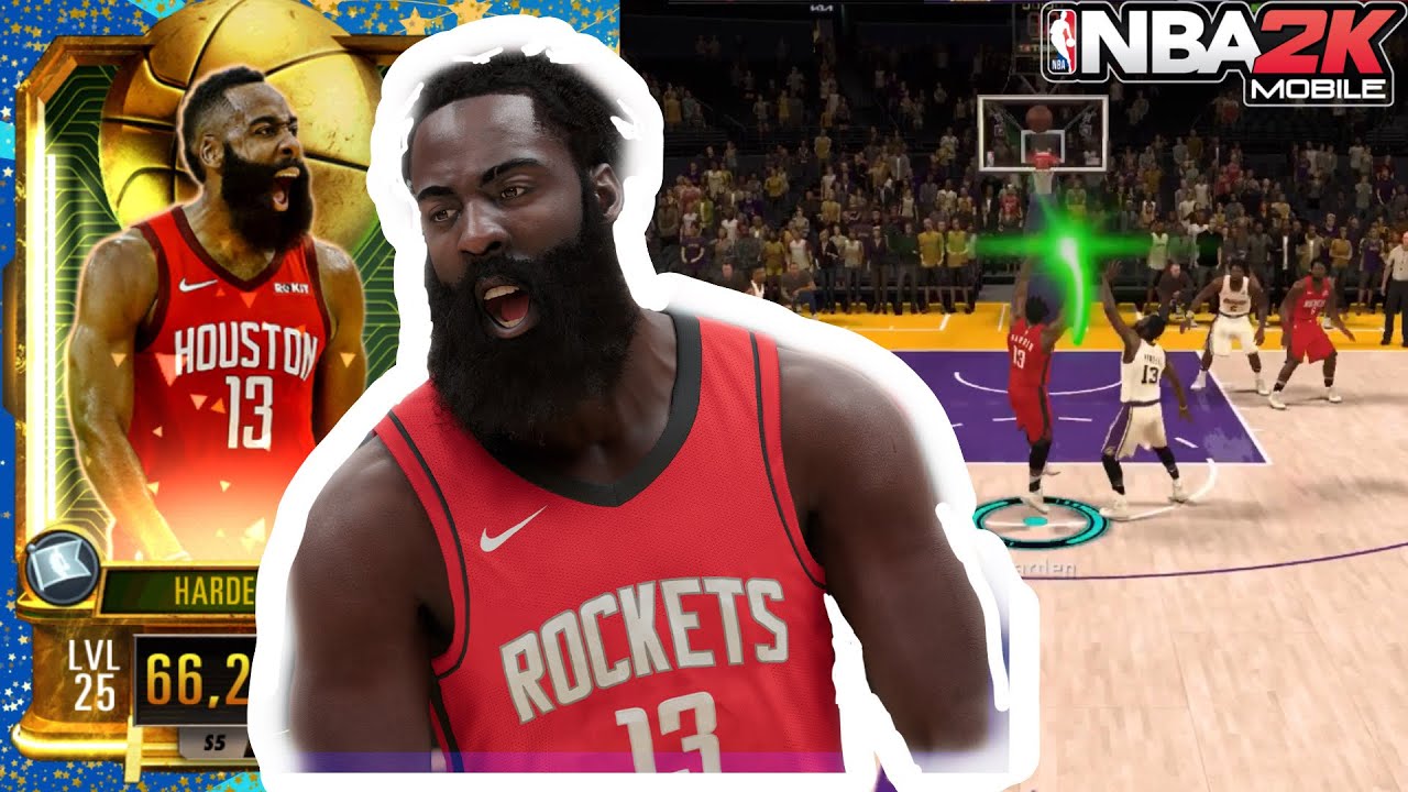 This Houston Rocket James Harden card is a “DEMON”😈🤩| NBA 2k MOBILE ...