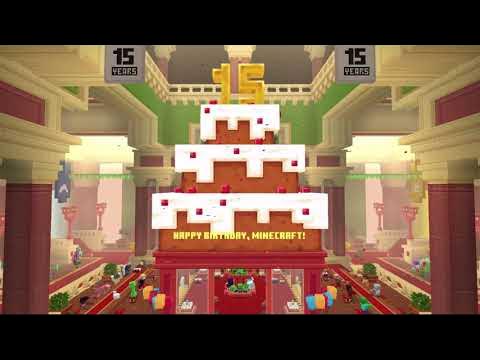 15 years! Minecraft Anniversary Map Ep1 - YouTube