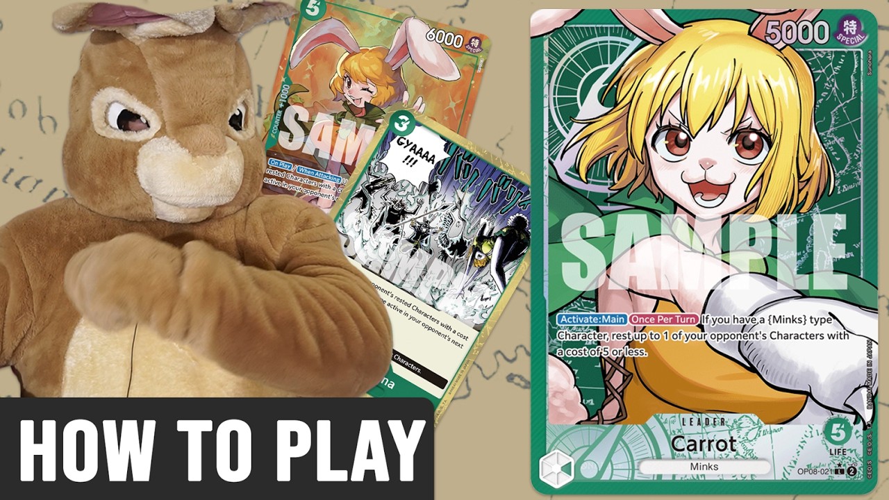 How To Play Carrot Minks - One Piece TCG - YouTube