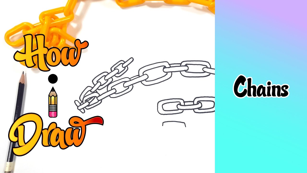 How I Draw CHAINS Tutorial DRAWING LESSONS - YouTube