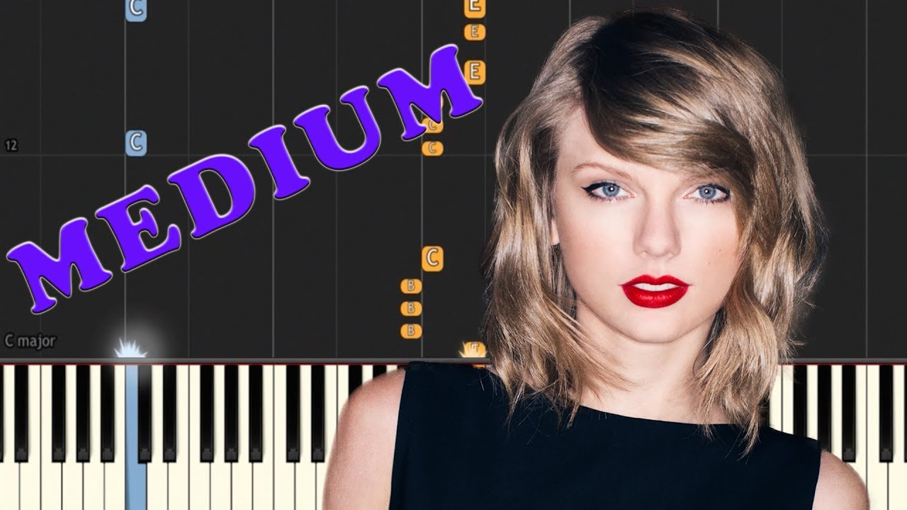 Taylor Swift - Gorgeous - Piano Tutorial - YouTube