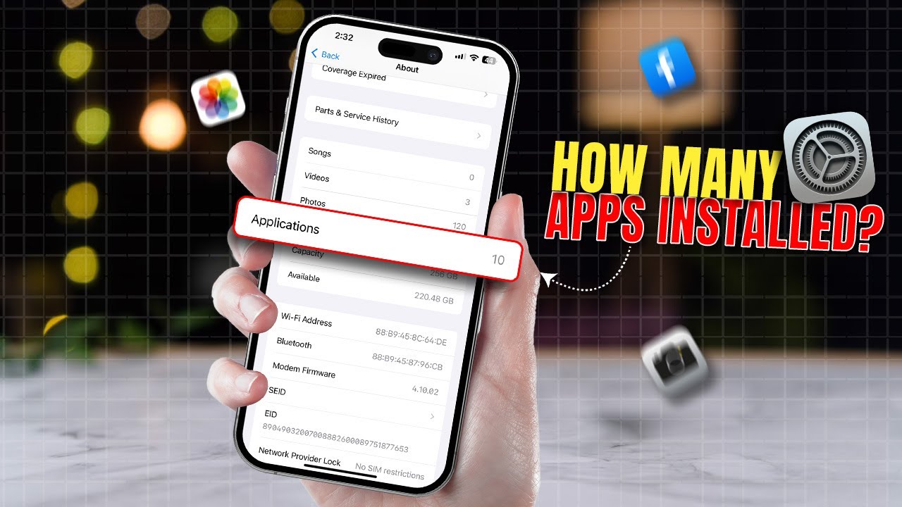 How to Know How Many Apps You Have Installed on iPhone | Check Total ...