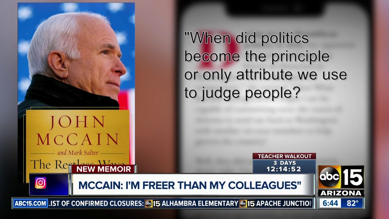 Excerpts released from Senator McCain's new book - YouTube