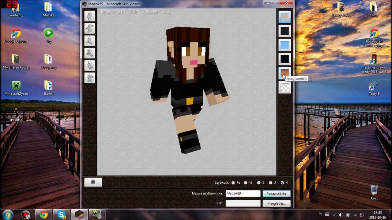 Minecraft Skin Viewer 1.1 - YouTube