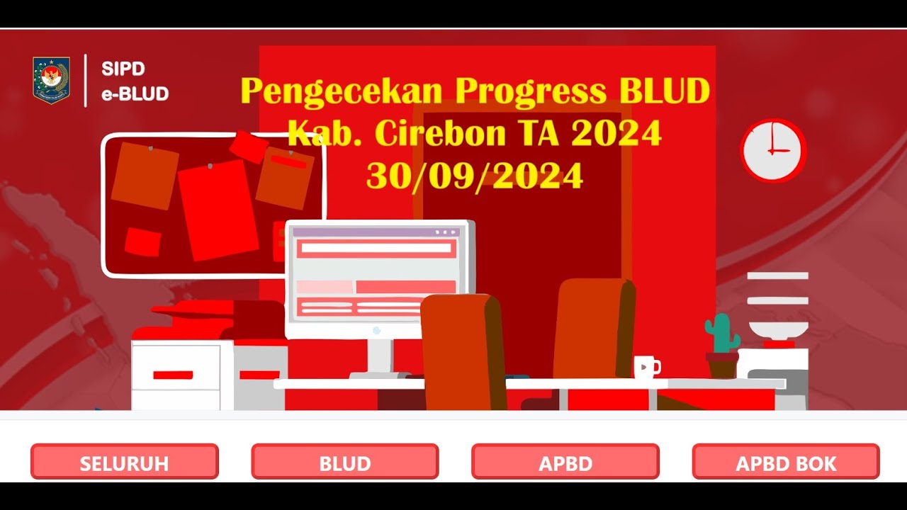 Pengecekan Progress BLUD Kab. Cirebon TA 2024 / 30-09-2024 - YouTube