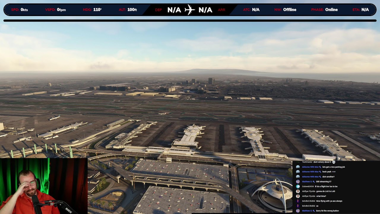 Flying AND ATC in Socal! PMDG 737-8 | KSAN-KLAS-KLAX | Flying Live on ...