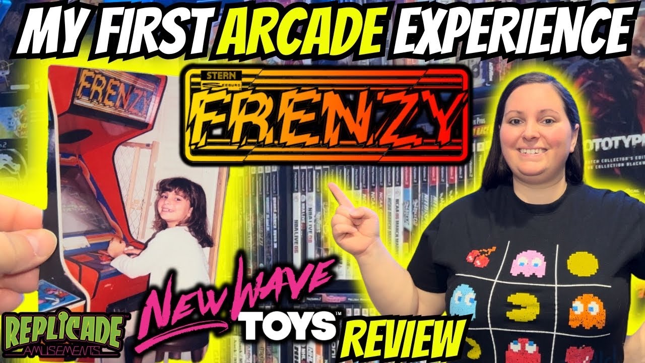 I NEEDED This FRENZY Arcade Machine! Frenzy X Replicade Review! - YouTube