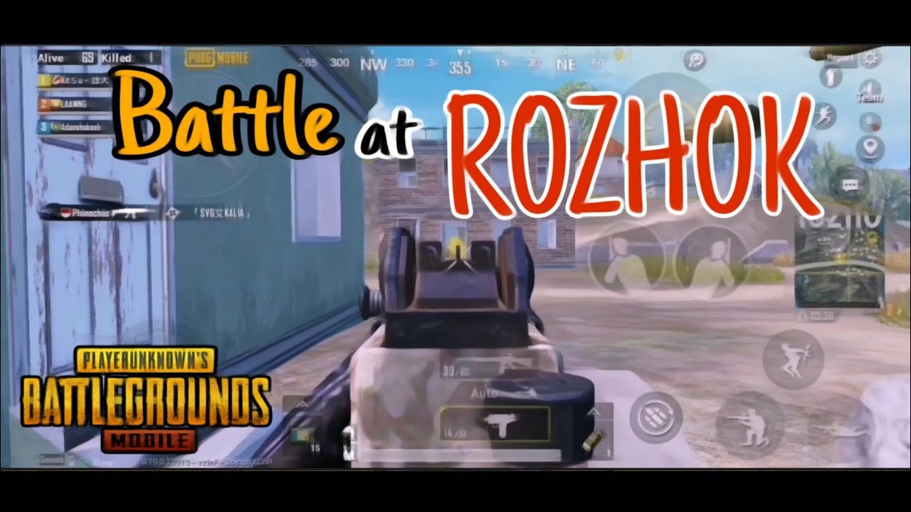 Intense Battle in Rozhok | Pubg Mobile - YouTube