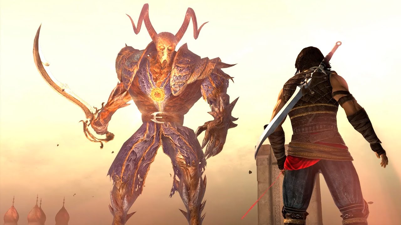 Prince of Persia Forgotten Sands Ratash Second Form Boss Fight - YouTube