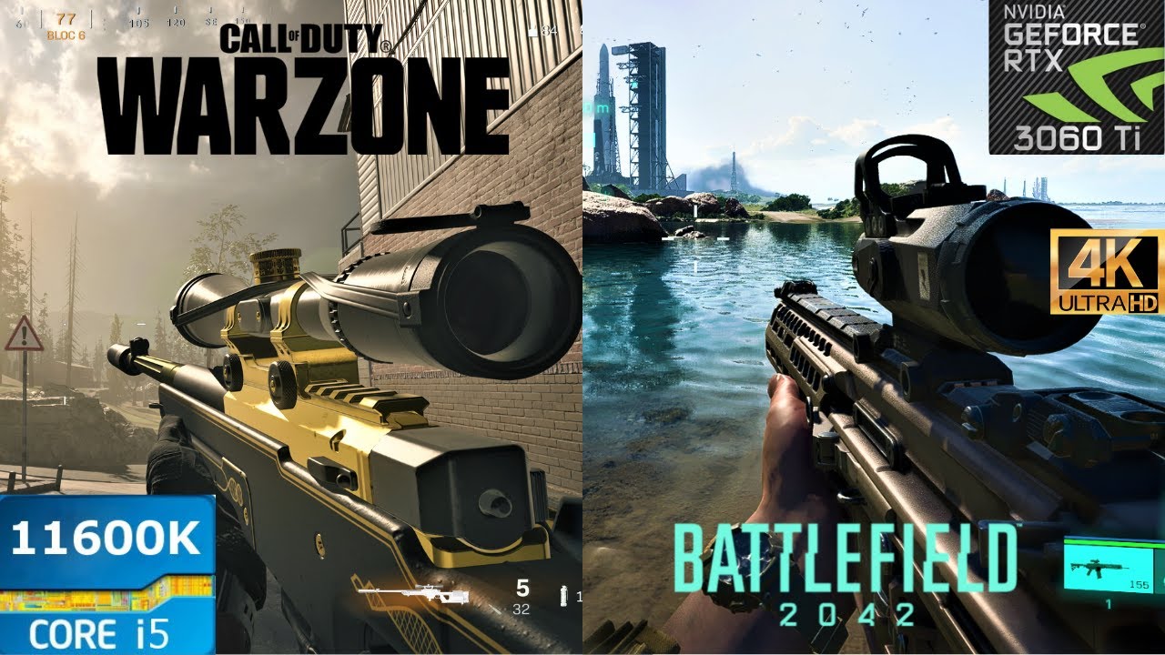 Battlefield 2042 vs Warzone | RTX 3060Ti | 4K - YouTube