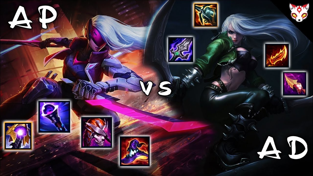 AP vs AD Katarina Comparison Montage (Season 11) - YouTube