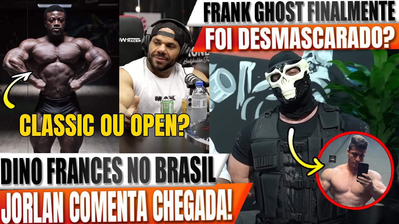 DINO FRANCES NO BRASIL! JORLAN VIEIRA COMENTOU! FRANK GHOST ...