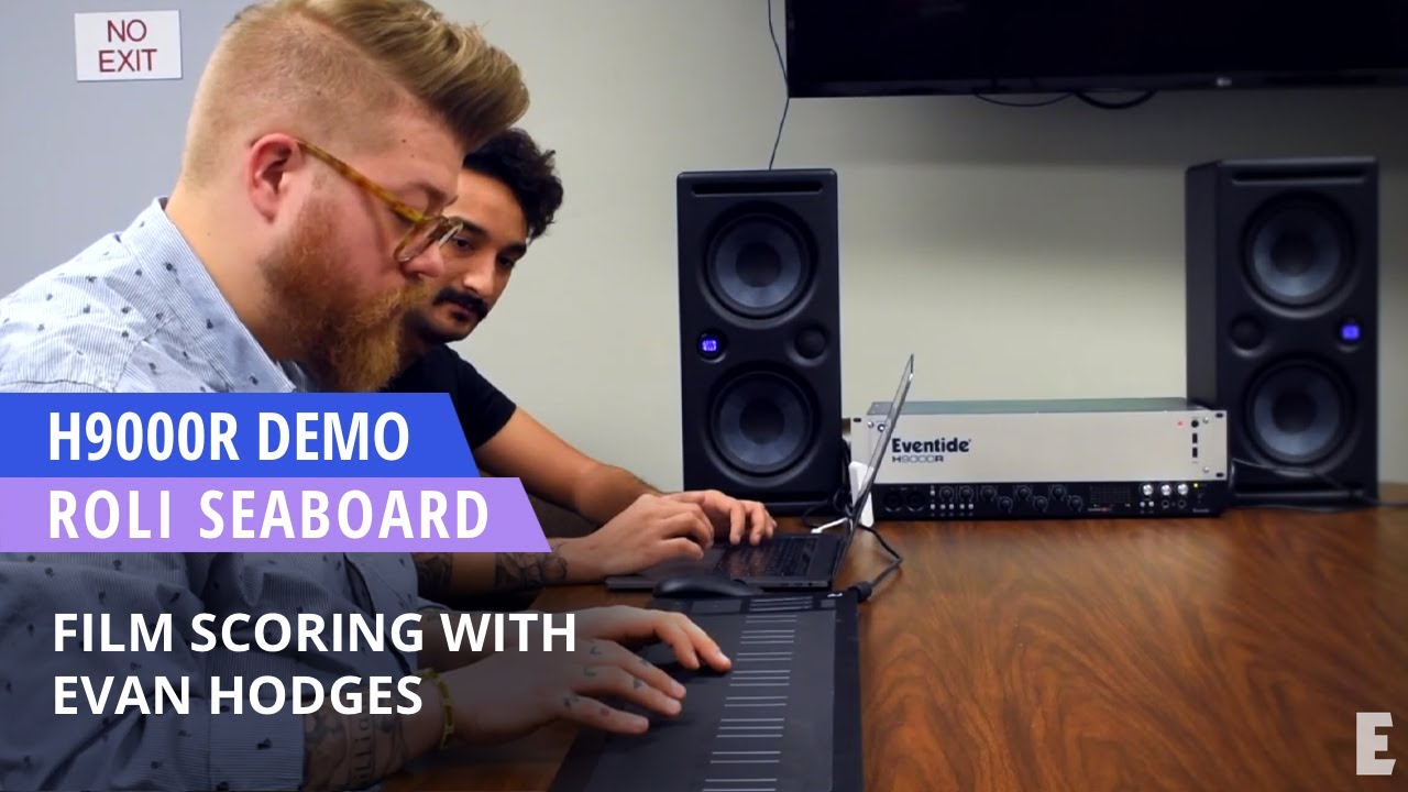 H9000R & ROLI Seaboard Demo with Film Composer Evan Hodges - YouTube