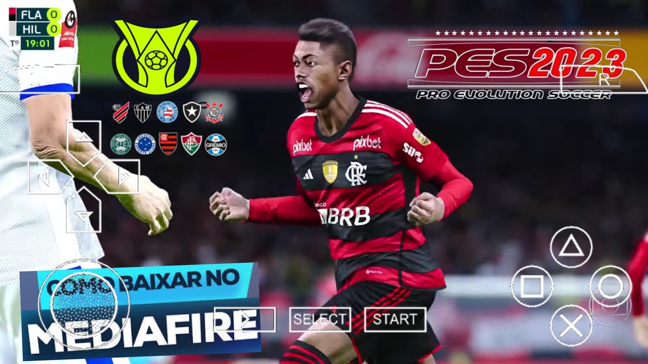 EU JOGO MUITO ESSE JOGO!? Efootball PES 2023/24 Para Celulares ...