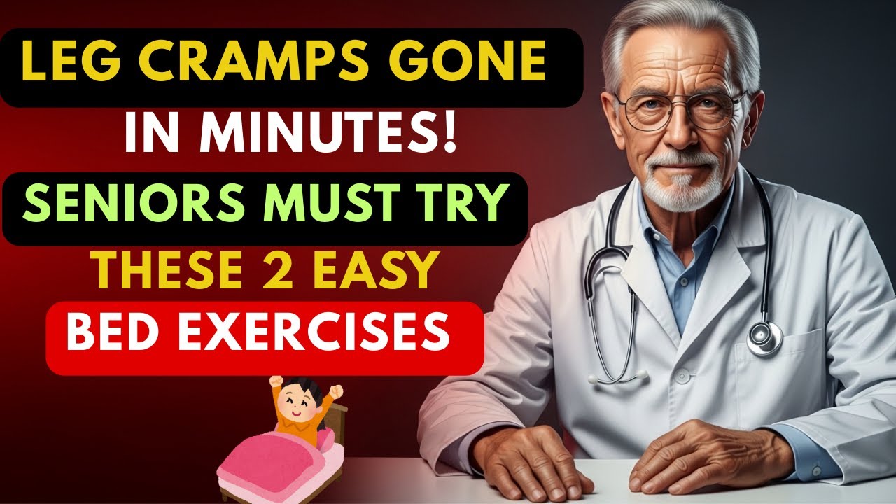 Leg Cramps Gone in Minutes! Seniors Must Try These 2 Easy Bed Exercises ...