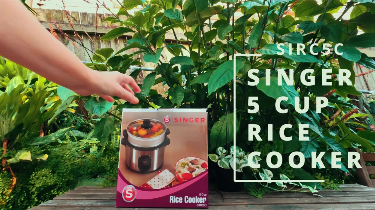 Unboxing Singer Rice Cooker 5 Cup 1L SIRC5C just for fun - YouTube