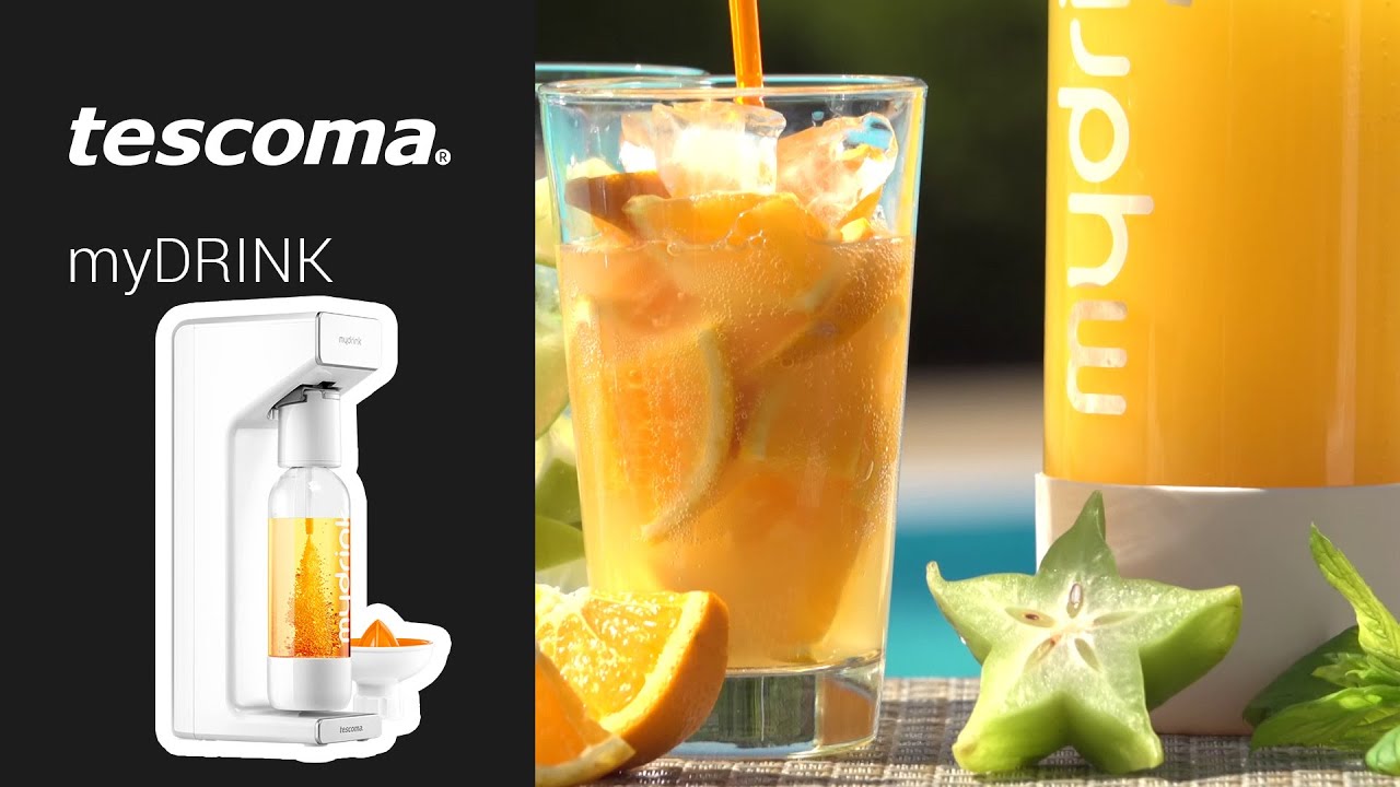 Sparkling drink maker myDRINK - YouTube