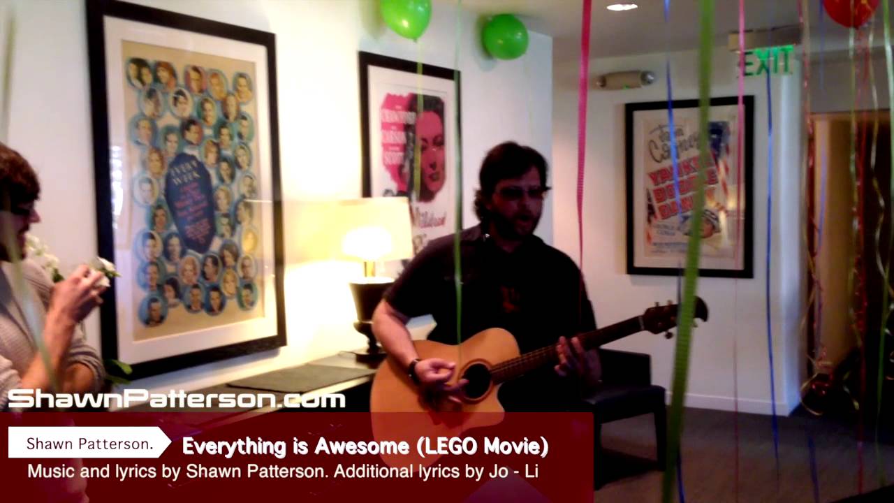 Shawn Patterson (song writer) The LEGO Movie "Everything is Awesome ...