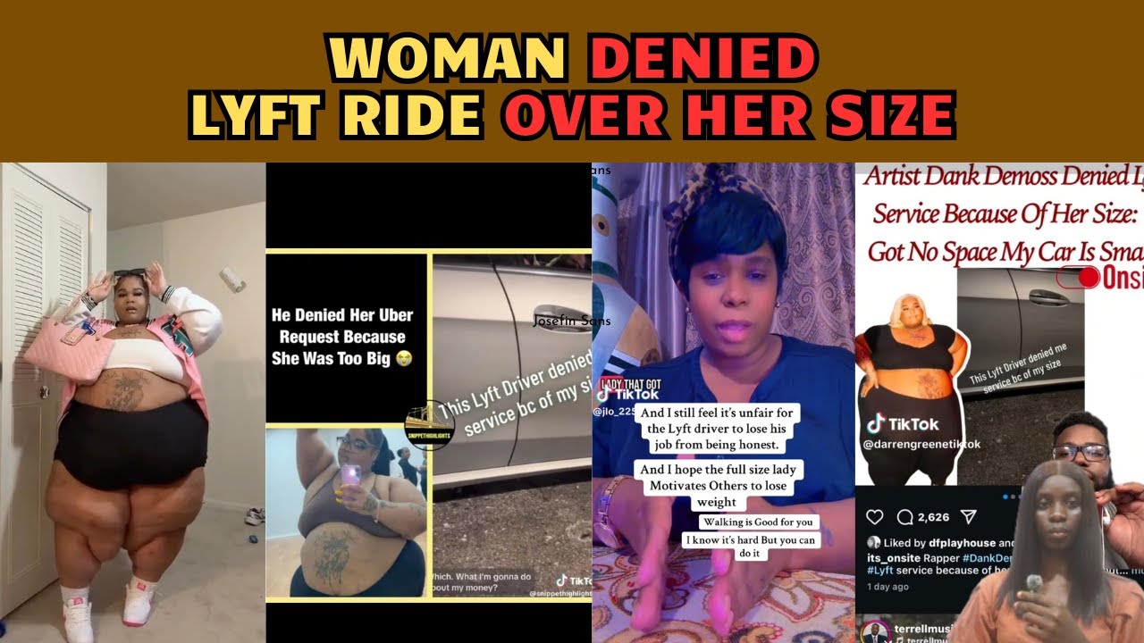 Plus-size Rapper Dank sparks social media debate after denied a ride ...