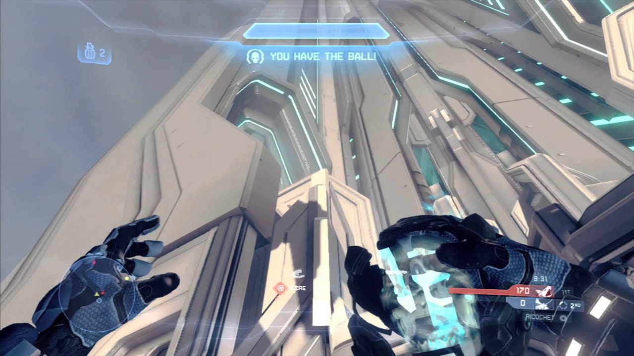 Halo 4: Amazing Ricochet Throw on Haven - YouTube