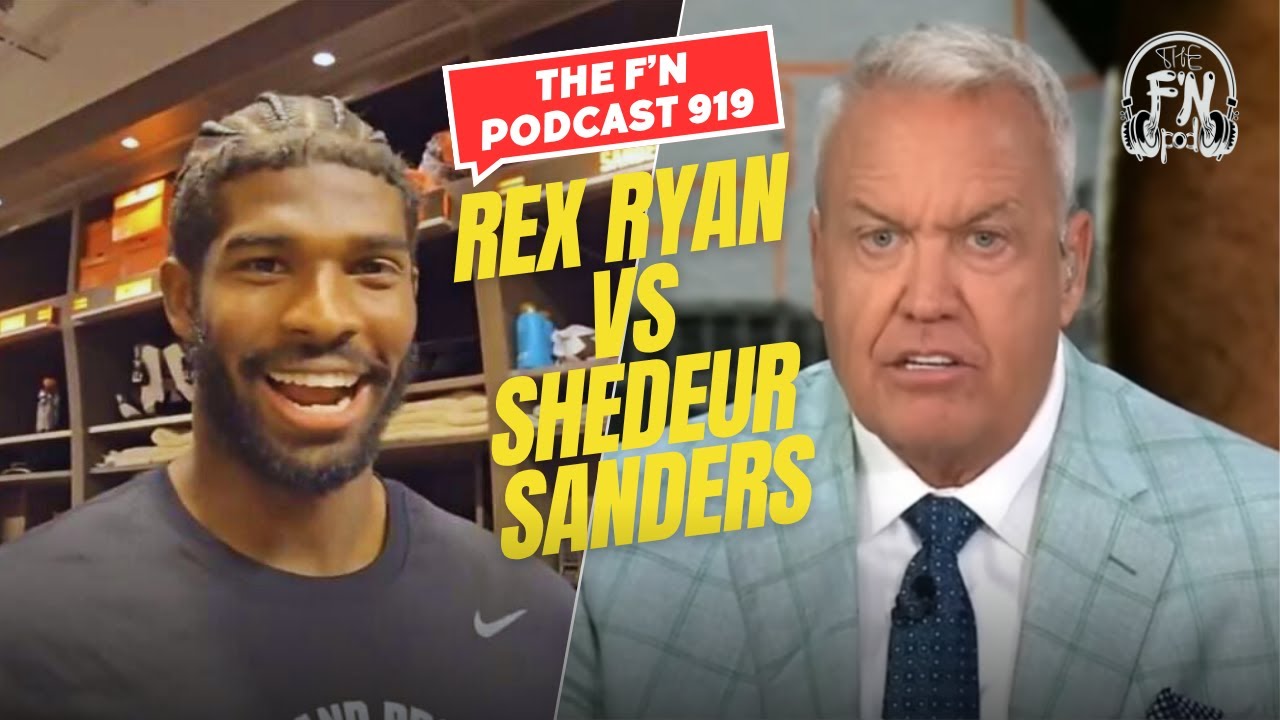 REX RYAN RANT: "EMBARRASSMENT!" | Shedeur Sanders Fights Back - YouTube