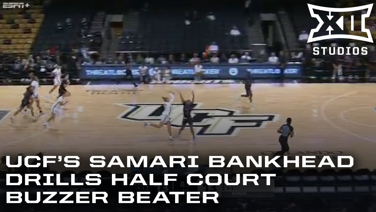 UCF's Samari Bankhead Hits Half Court Buzzer Beater vs. FIU - YouTube
