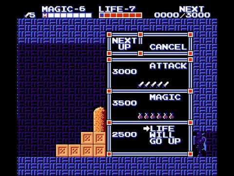 Zelda II - Master Quest (NES / Nintendo) Part 2- Vizzed.com GamePlay ...