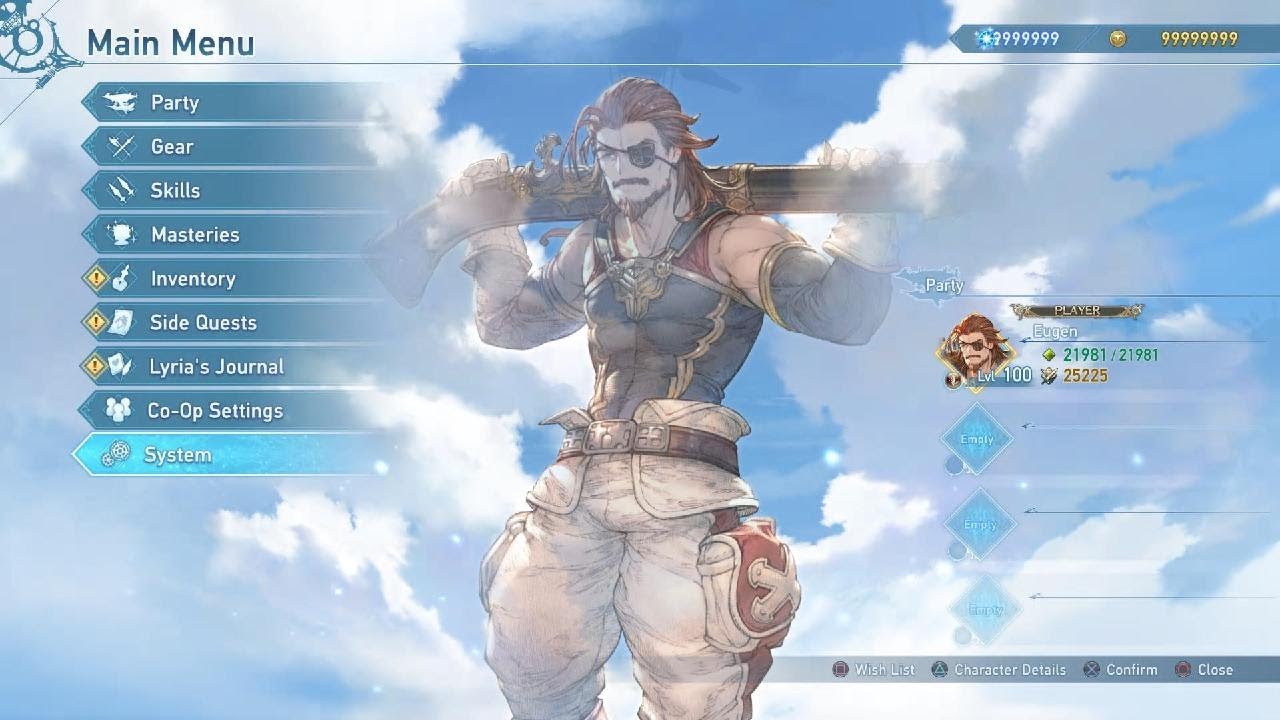 Granblue Fantasy: Relink Strongest Eugen Granade Build 30 Mil - YouTube