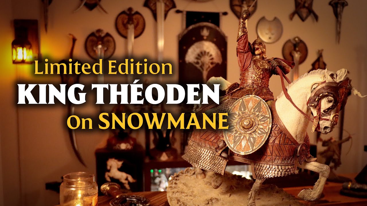 King Theoden on Snowmane Unboxing & Review by Weta Workshop from The ...
