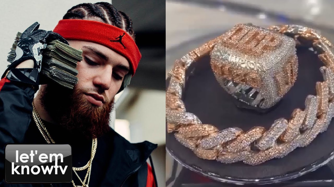 Rapper Hades 66 Just Got These Crazy New Pieces From Tajia Diamonds ...