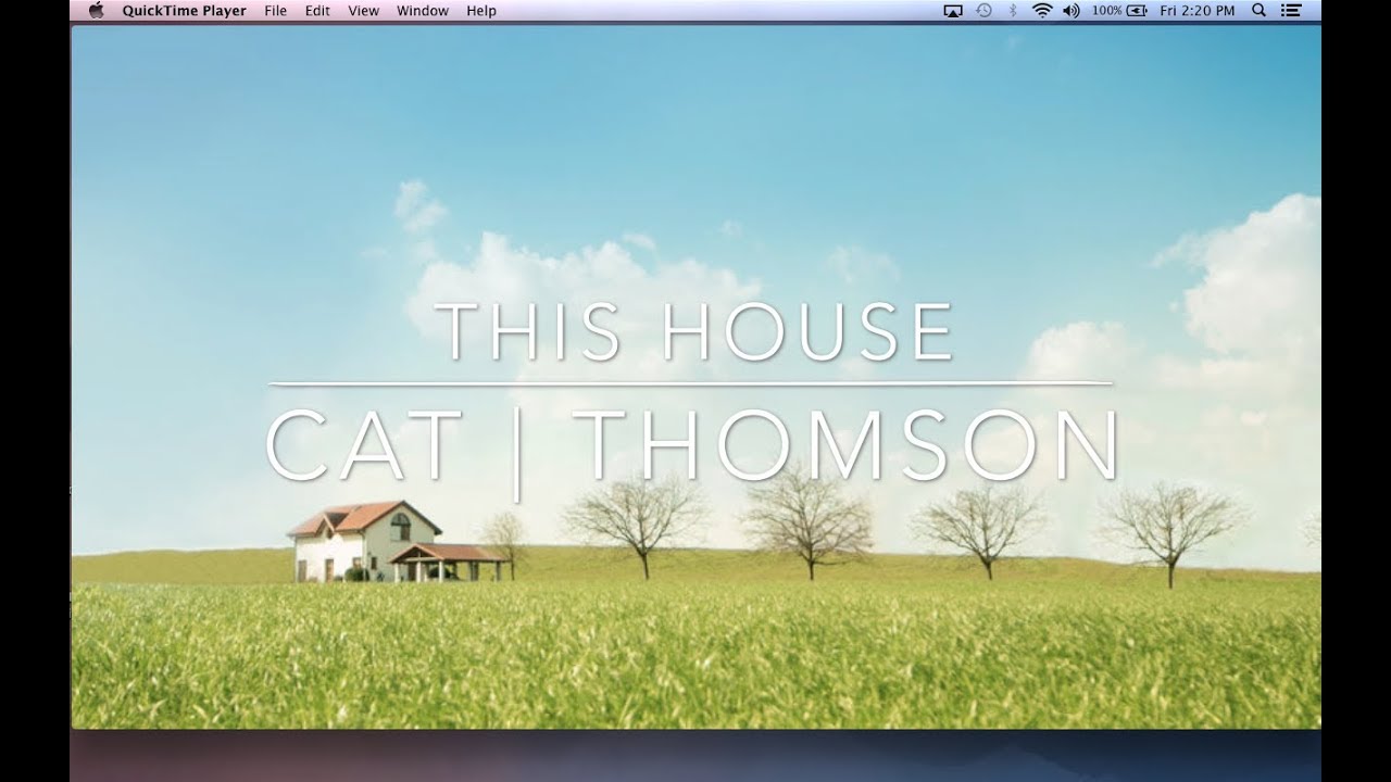 CAT THOMSON - This House [Lyric Video] - YouTube