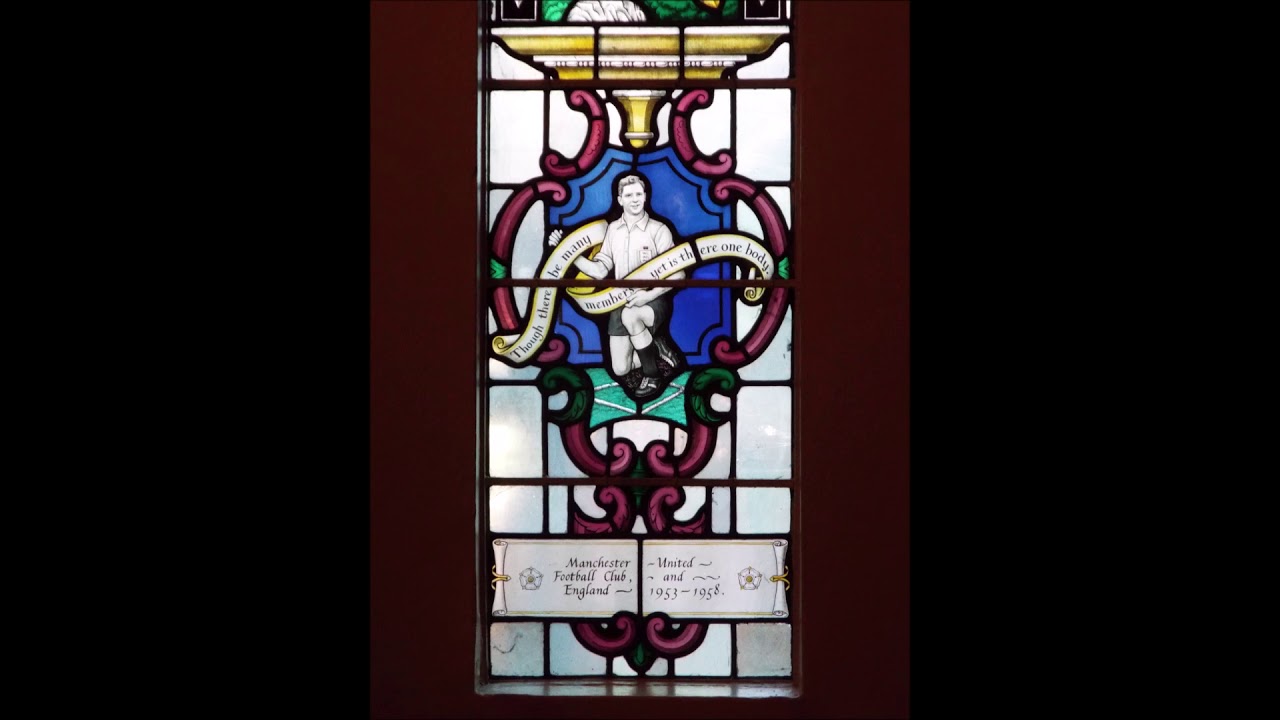 Duncan Edwards ,memorial window - YouTube