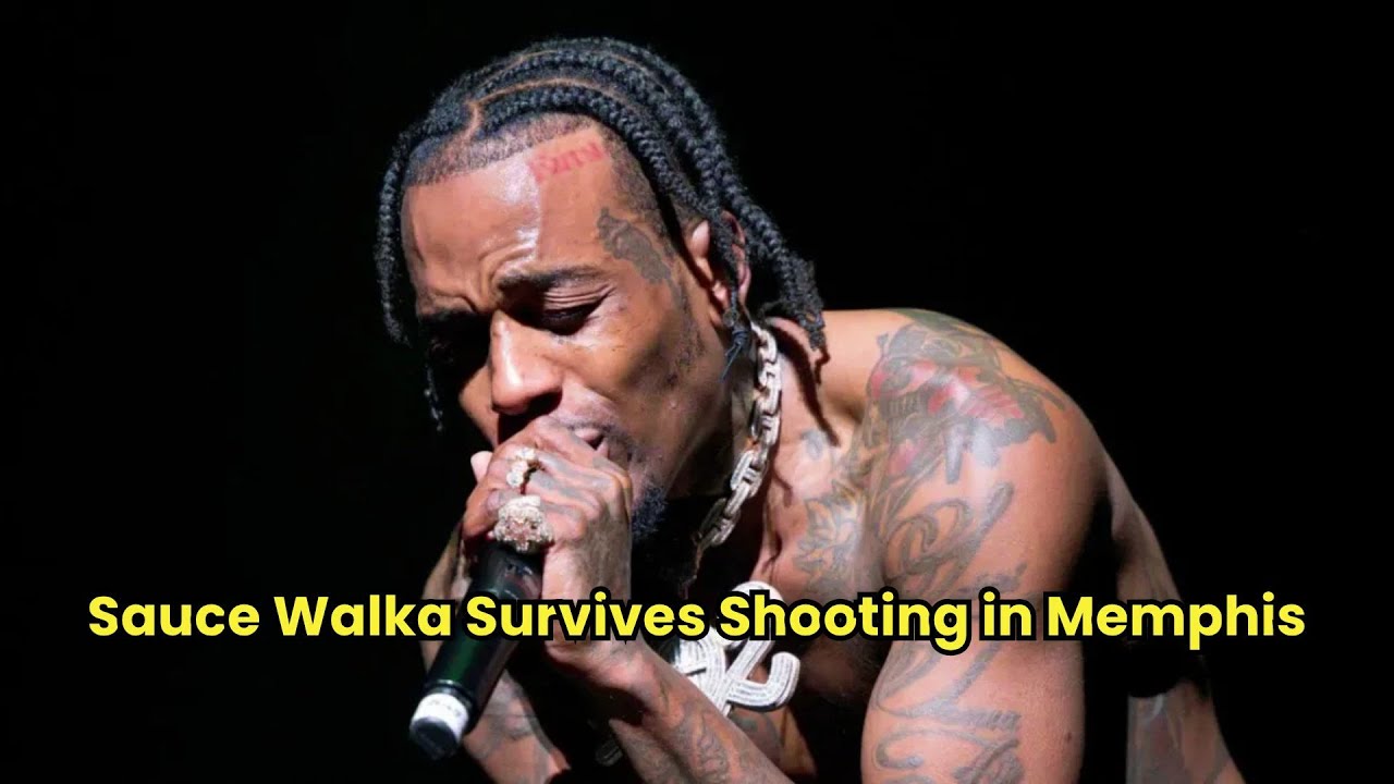 Sauce Walka Injured in Deadly Shooting—Rapper Speaks Out! 🔥🚨 - YouTube