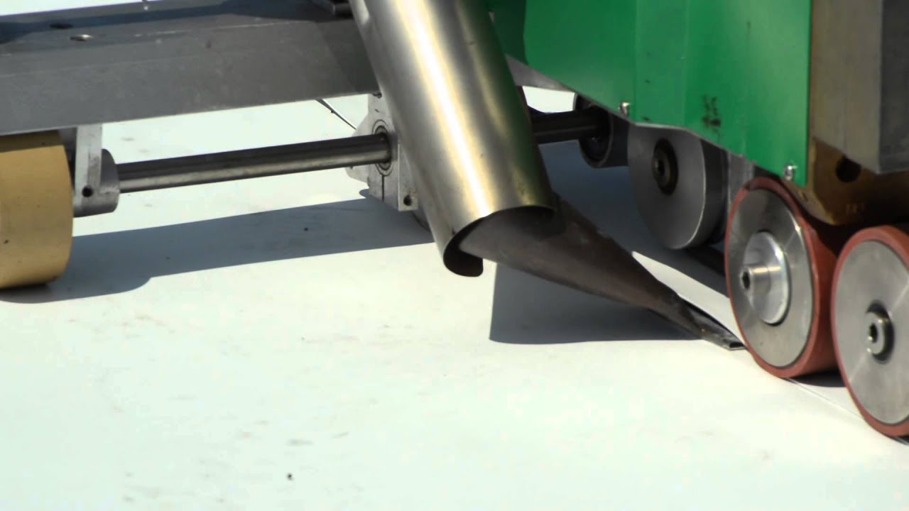 Wedge Roofing Commercial TPO Roof Application: Sonoma County - YouTube