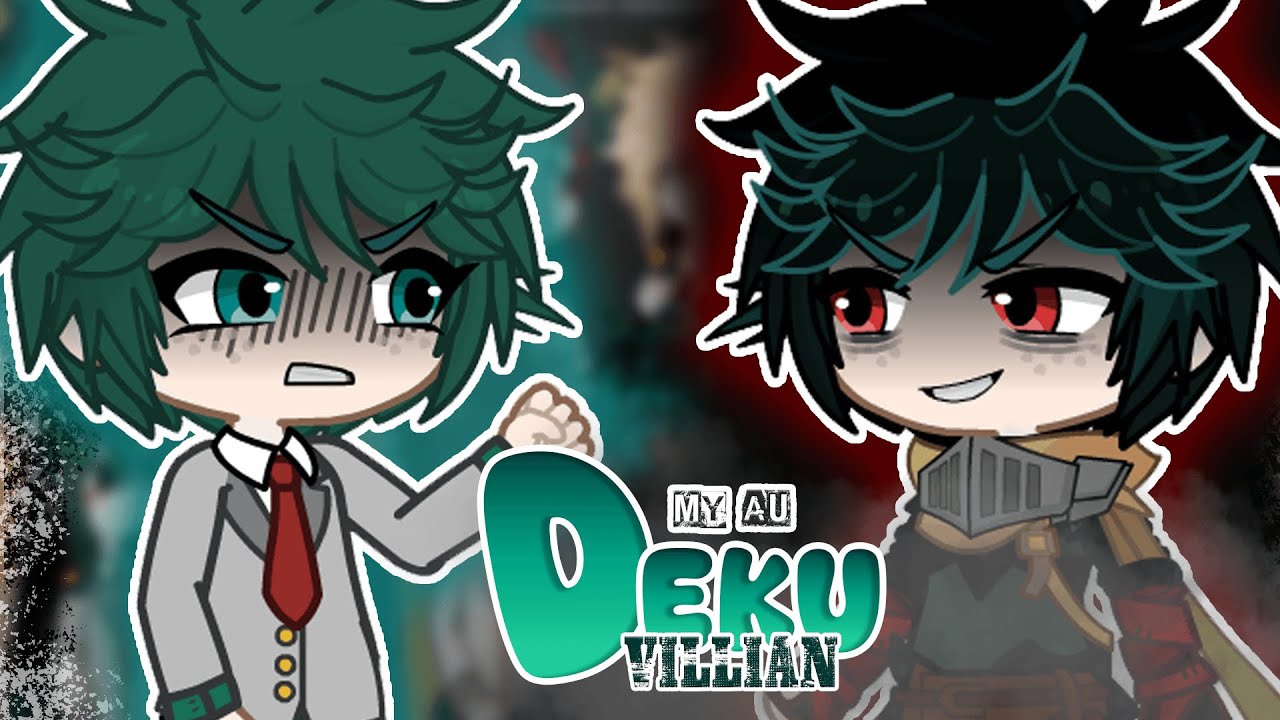 Class 1A React To VILLAIN DEKU || Season 8//Angst😢💔|| Part 3/3 || Gacha ...