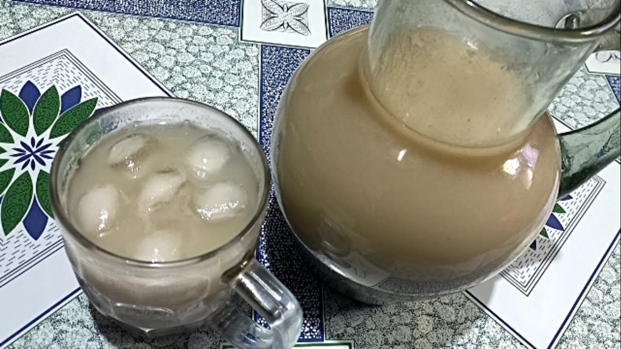REFRESCO DE HARINA DE TRIGO - CHICHA CAMBA - YouTube