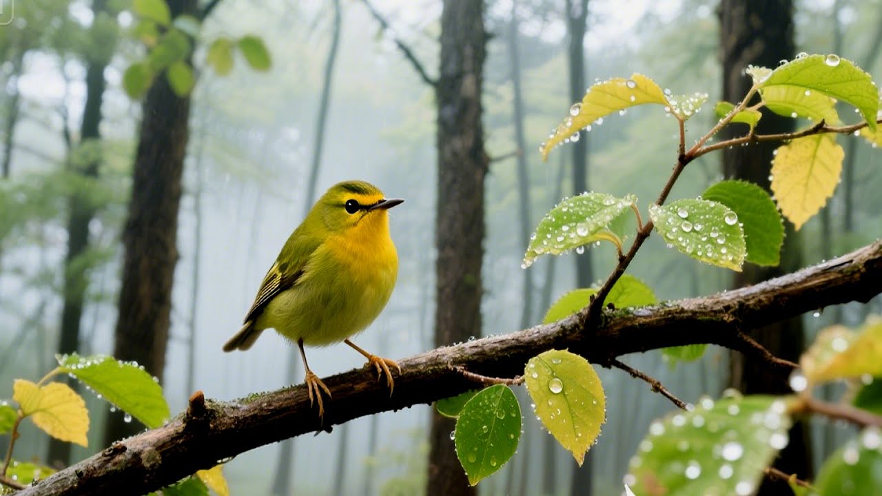 Morning Flute Meditation With Nature Birds For Mindful Relaxation - YouTube