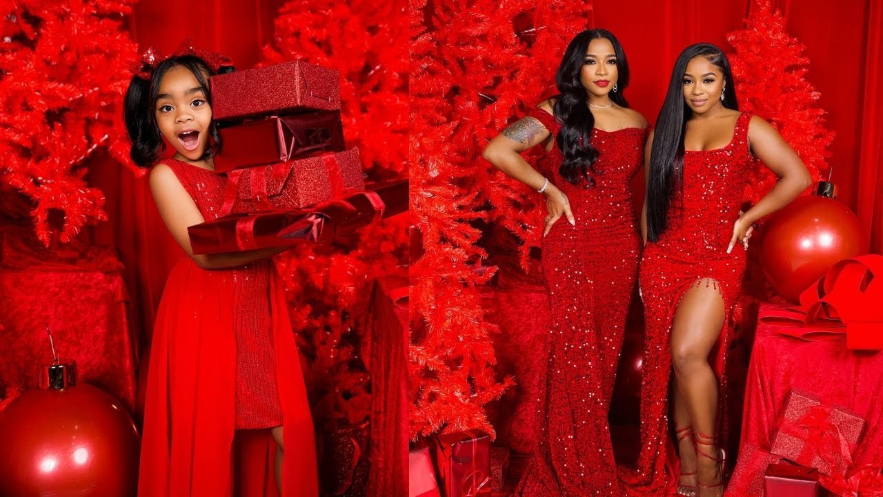 Toya Johnson, Reign Rushing, and Reginae Carter SLAY Their Holiday ...
