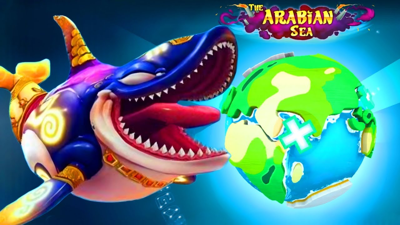 Hungry Shark World | The Genie Shark Attack | THE ARABIAN SEA (Classic ...