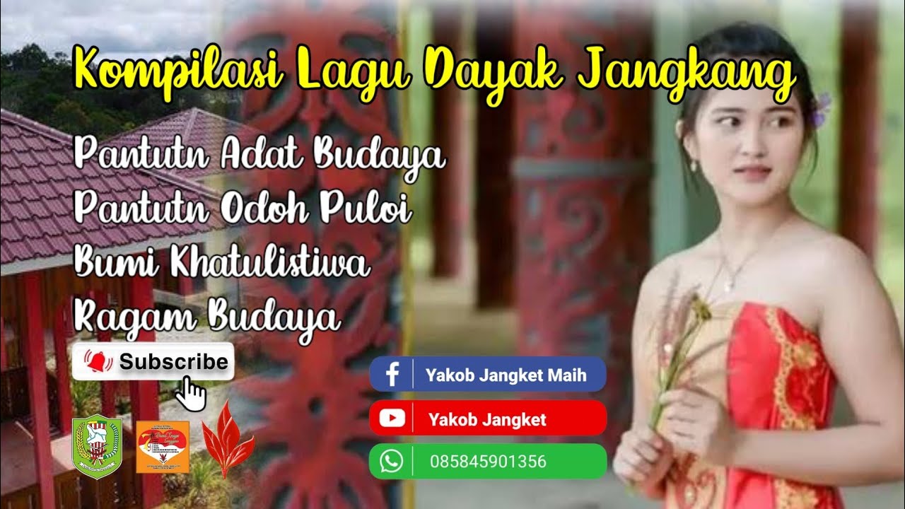 LAGU - LAGU DAYAK KALIMANTAN BARAT - YouTube