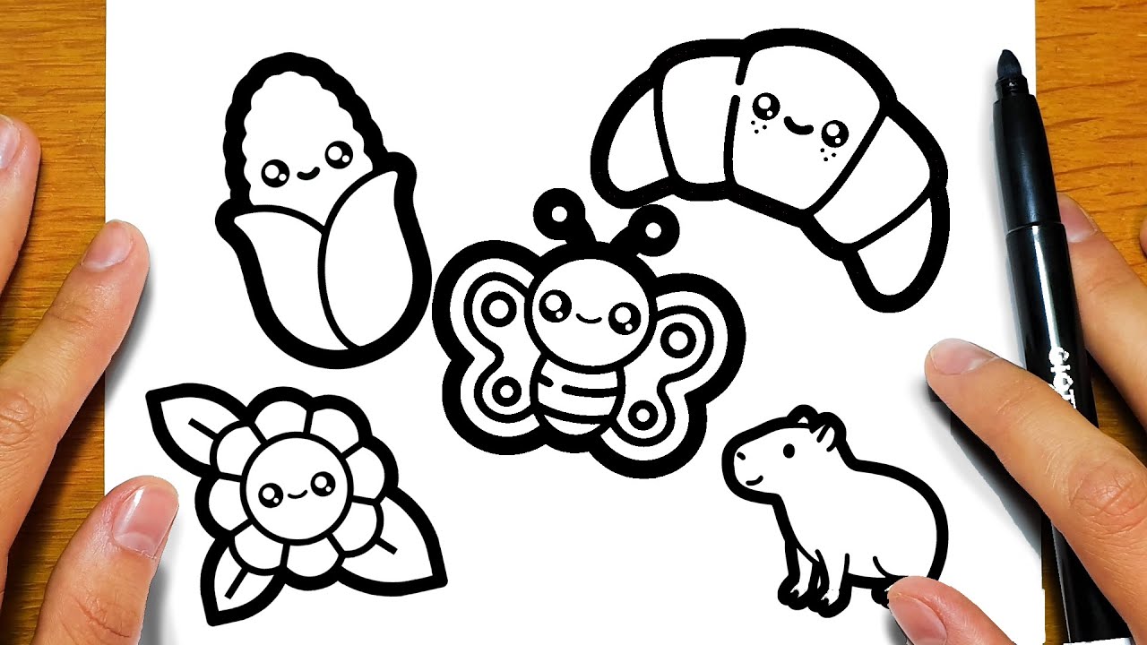 MIX DIBUJOS VIDEO JUNIO 23 | Recopilación de Dibujos para dibujar - YouTube