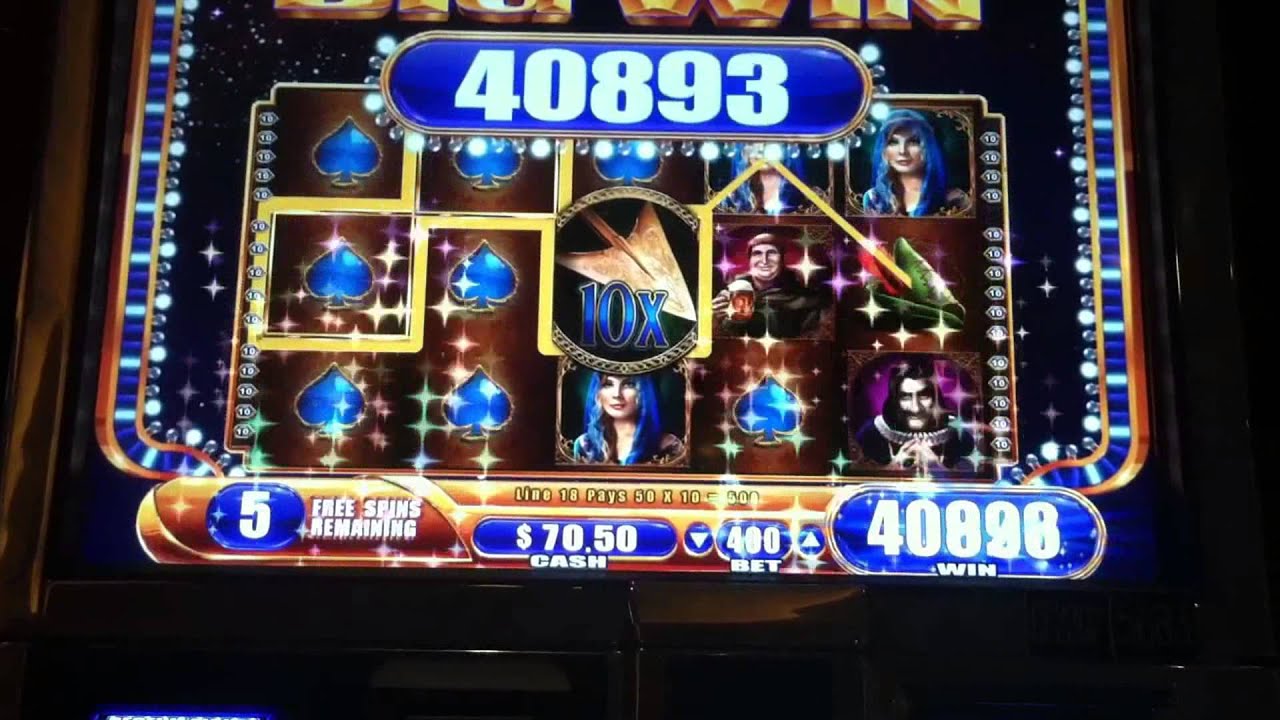 WMS - ROBIN HOOD AND THE GOLDEN ARROW Slot Machine Wins at Parx Casino ...
