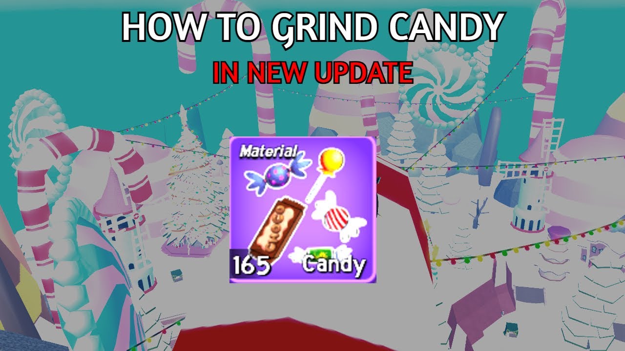How To Grind Candy Fast In New Blox Fruits Update - YouTube
