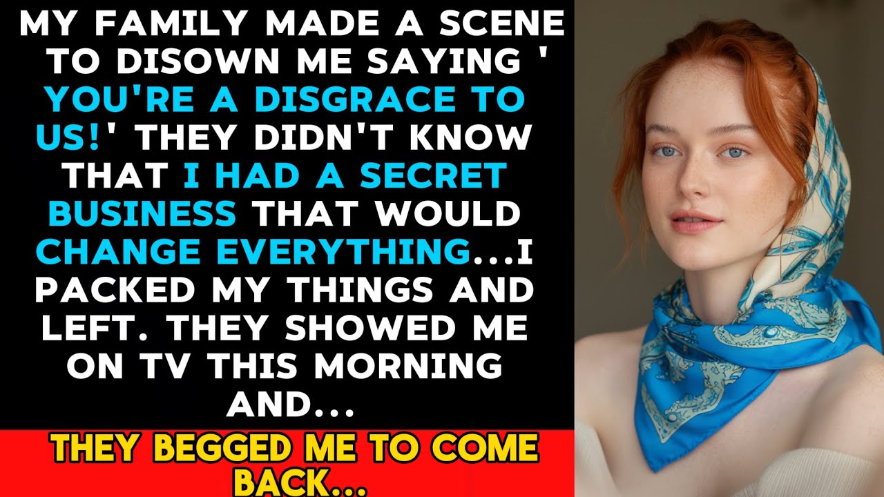 My family made a scene to disown me, saying, 'You're a disgrace to us ...