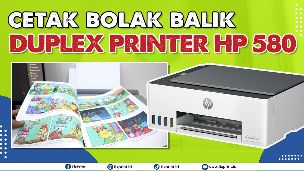 Cara Mudah Cetak Majalah Bolak-Balik (Duplex) Menggunakan Printer AIO ...