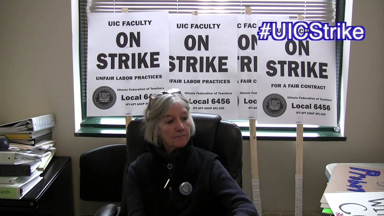 UIC Professor Gerry Gorman Explains Why She's Striking - YouTube