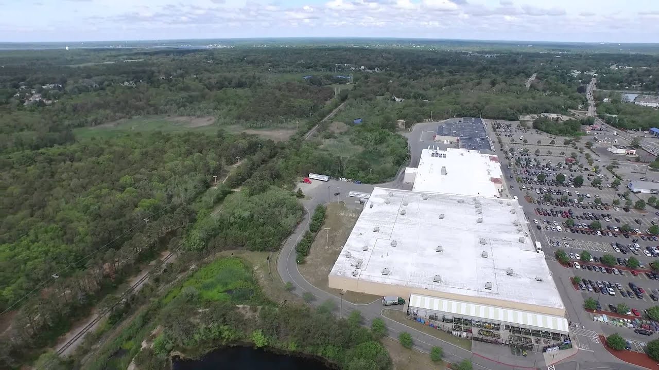 Water Wizz East Wareham, MA Aerial with Dji Inspire 1 Drone - YouTube